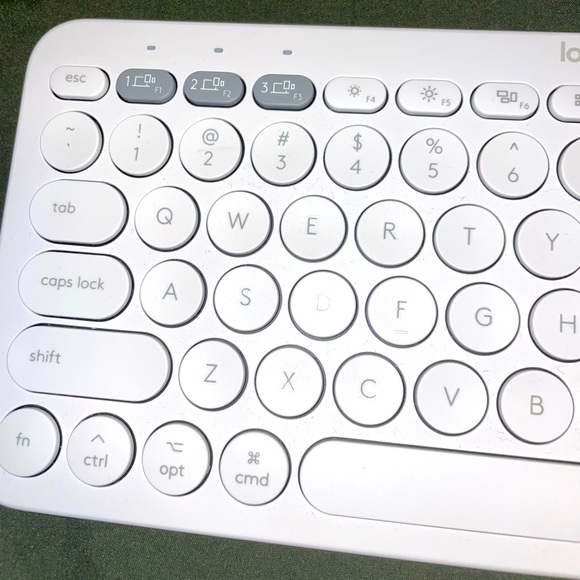 Logitech | Computers, Laptops & Parts | Logitech K38 White Wireless ...